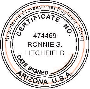 Arizona Hand Held Engineer Seal Embosser | Notary Bonding