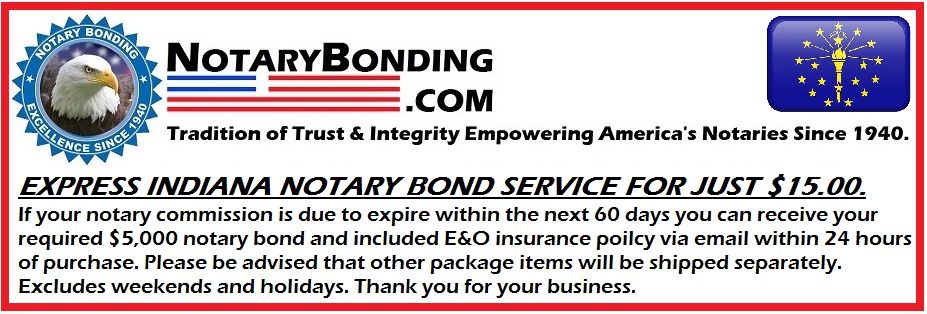 Basic New or Renewal Notary Bond Package "A" | Notary Bonding