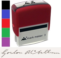 Signature Self-Inking Stamp | Notary Bonding