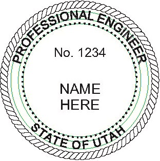 Utah Hand Held Engineer Seal Embosser | Notary Bonding